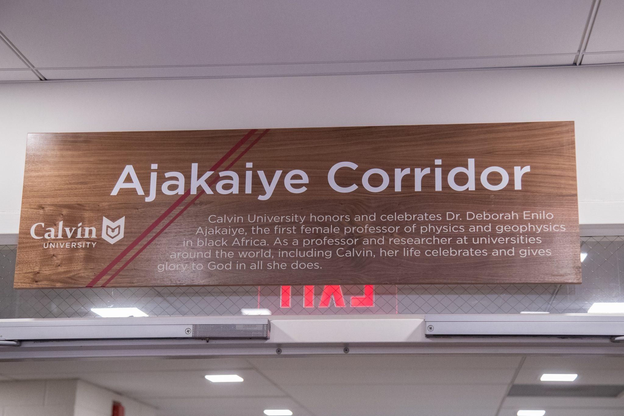 Calvin University honors Africa’s first black female physics professor ...