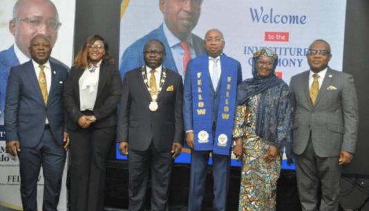 Jalo-Waziri, CSCS boss becomes Fellow of CIS - Businessday NG