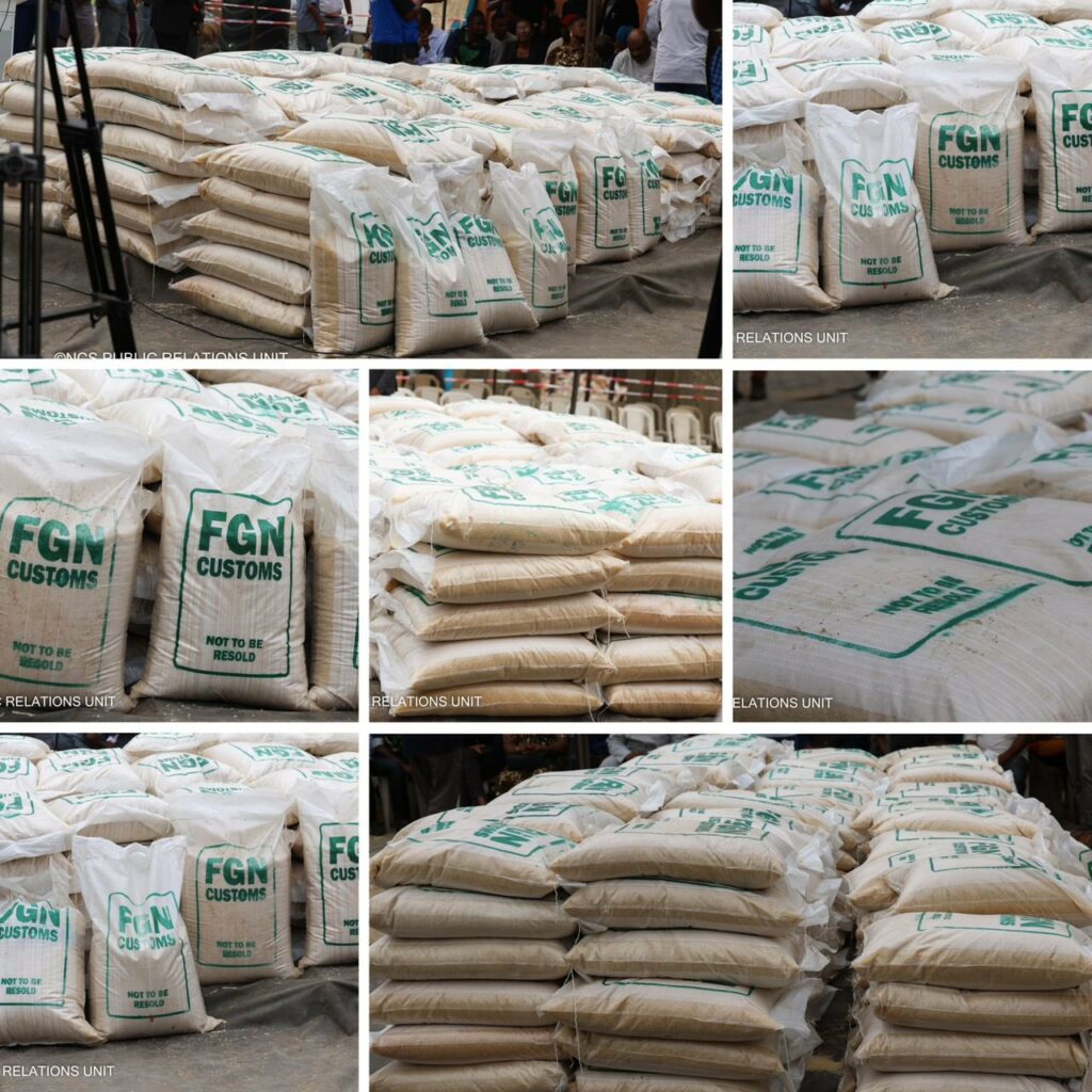 Customs begin sale of seized food items in Lagos to ‘alleviate’ food ...