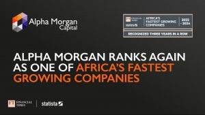 Alpha Morgan ranks again as one of Africa’s fastest growing companies ...