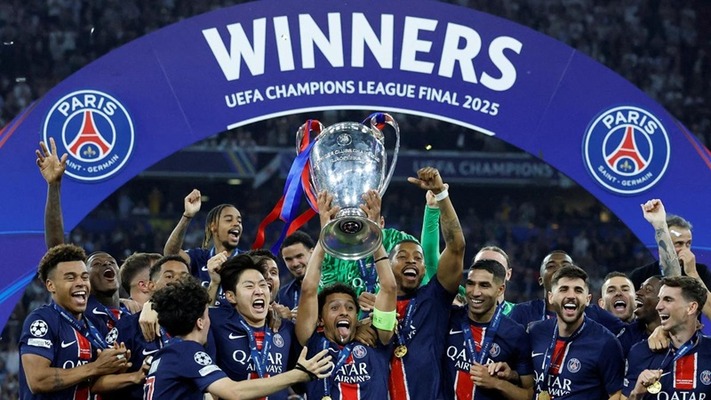 Champions League success powers PSG to record €837m revenue ...