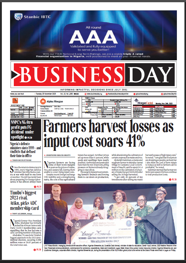 BusinessDay 25th Nov 2025 - Businessday NG