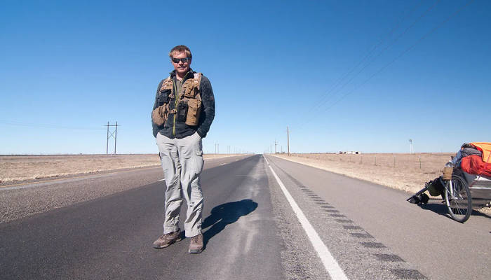 Karl Bushby approaches the end of a 27-year walk around the world ...