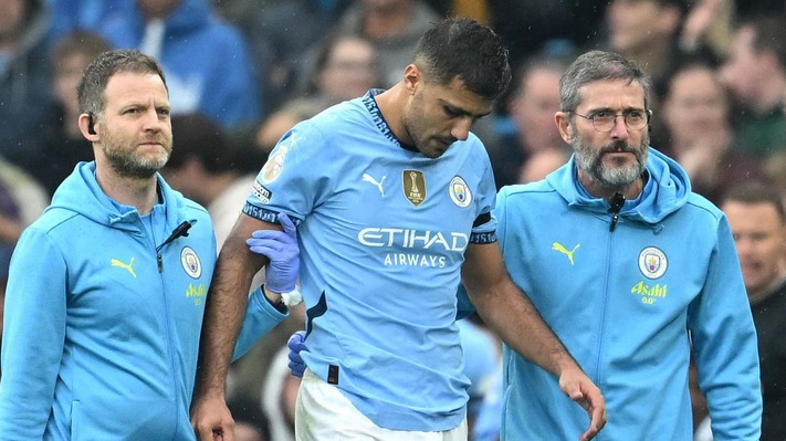 Fulham vs Man City: Guardiola uncertain on Rodri return date ...