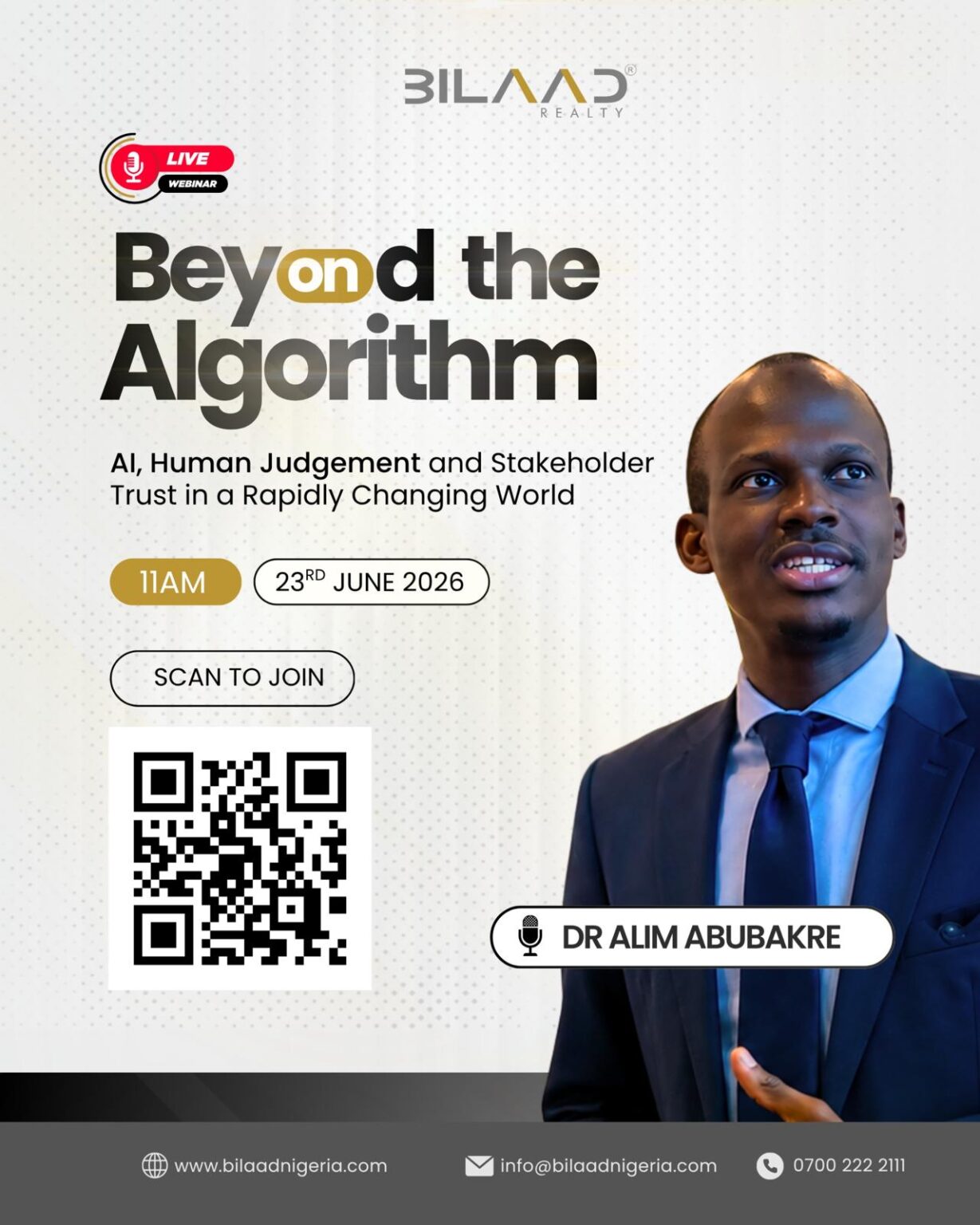 Beyond the Algorithm: Dr Alim Abubakre to Lead Timely TEXEM Webinar on ...