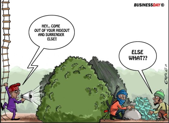 Word war with the bandits - Businessday NG